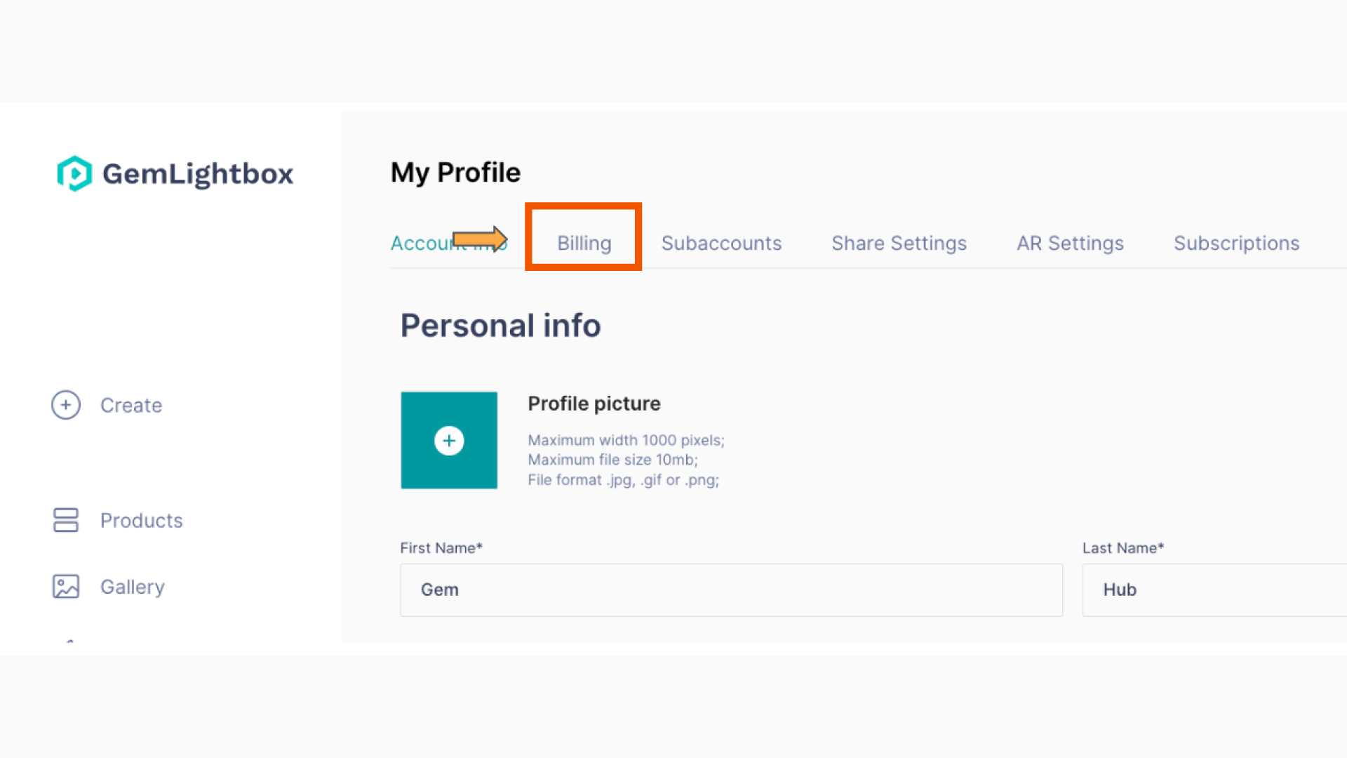 Adding Payment Details for Subscription Activation