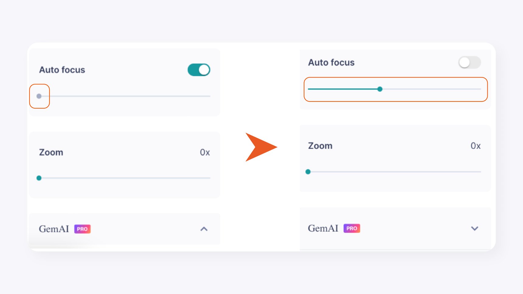 Autofocusing on Your GemCam
