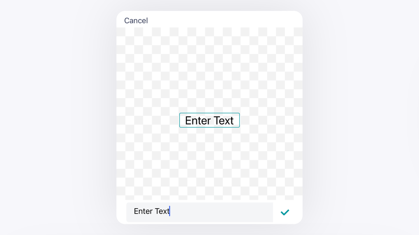Inserting Watermark Text in the GemHub Mobile Application