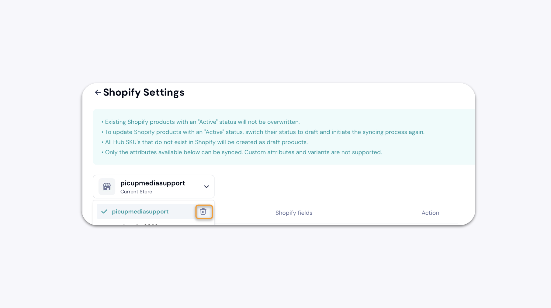 Integrating with Shopify